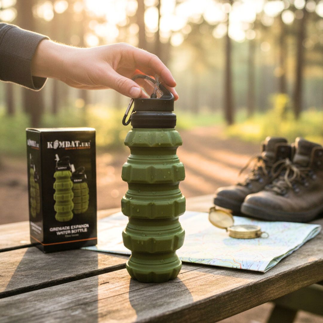 Expanding Grenade Water Bottle – The REME Shop