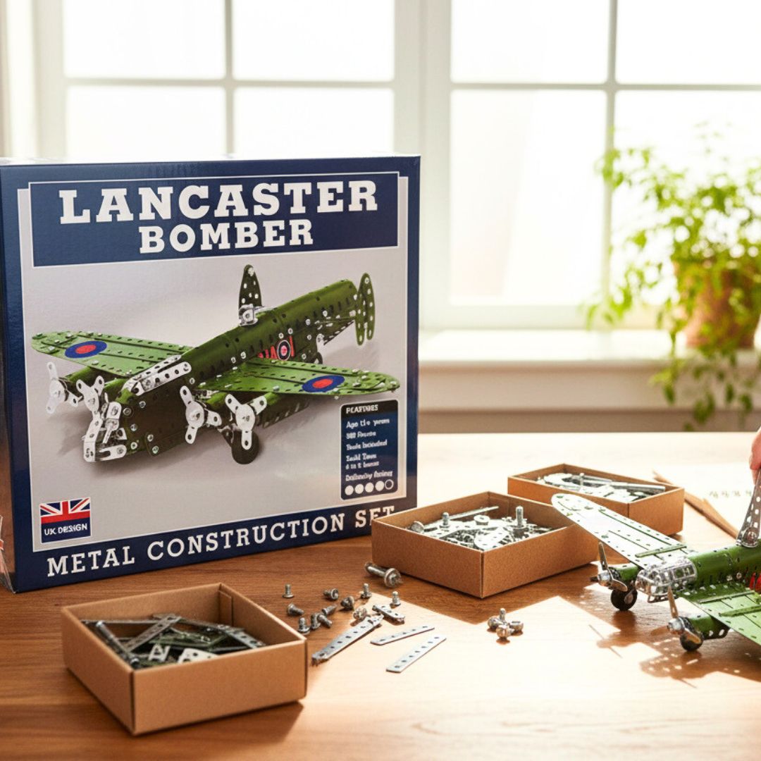 Lancaster Bomber Metal Construction Set – The REME Shop